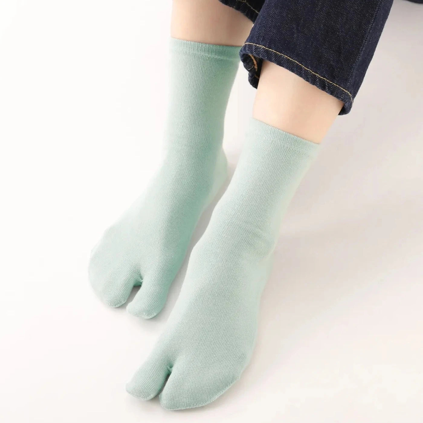 021132293 Cotton Plain Tabi Socks S – Tabio UK