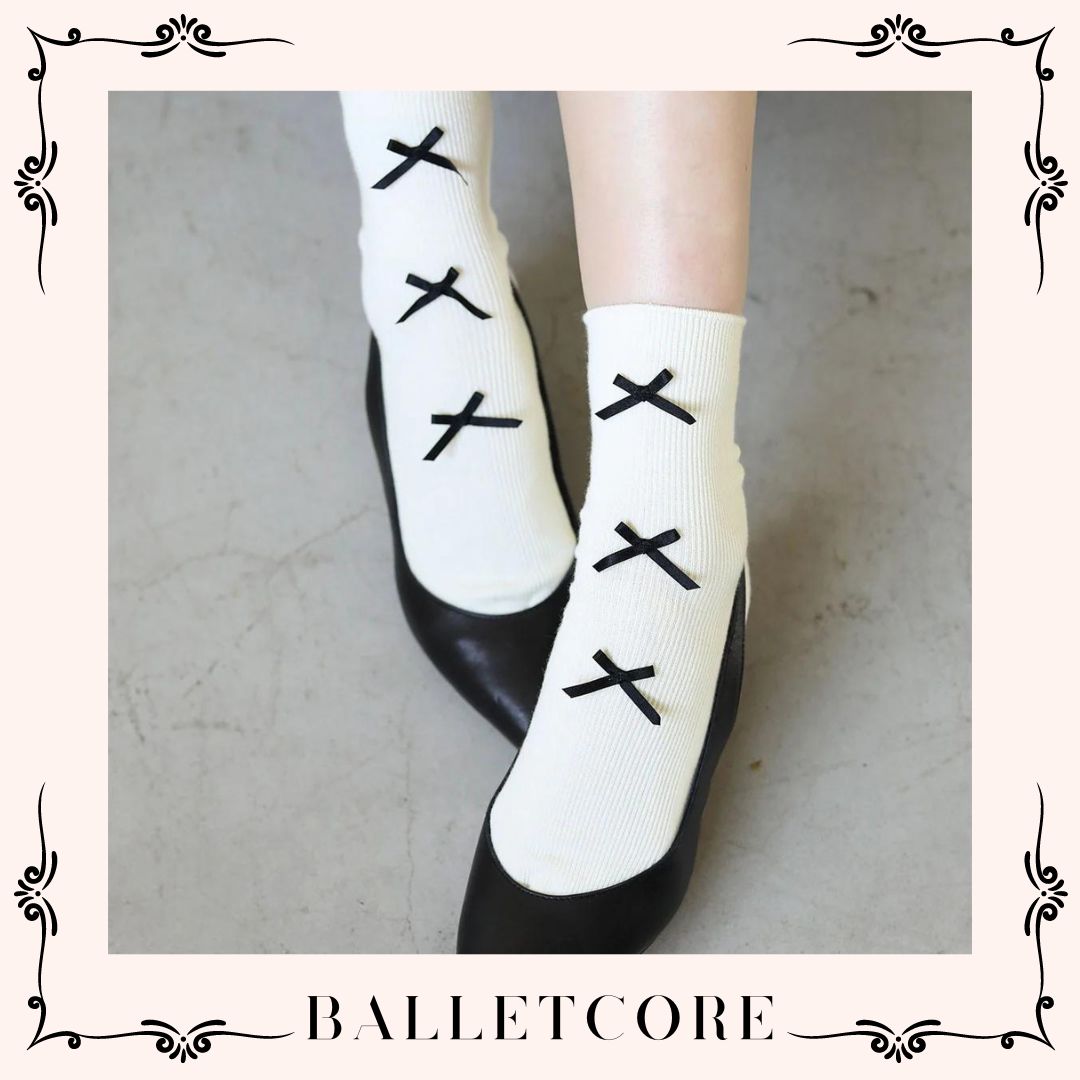 Embrace the Elegance: Balletcore Socks, Your New Style Essential – Tabio UK