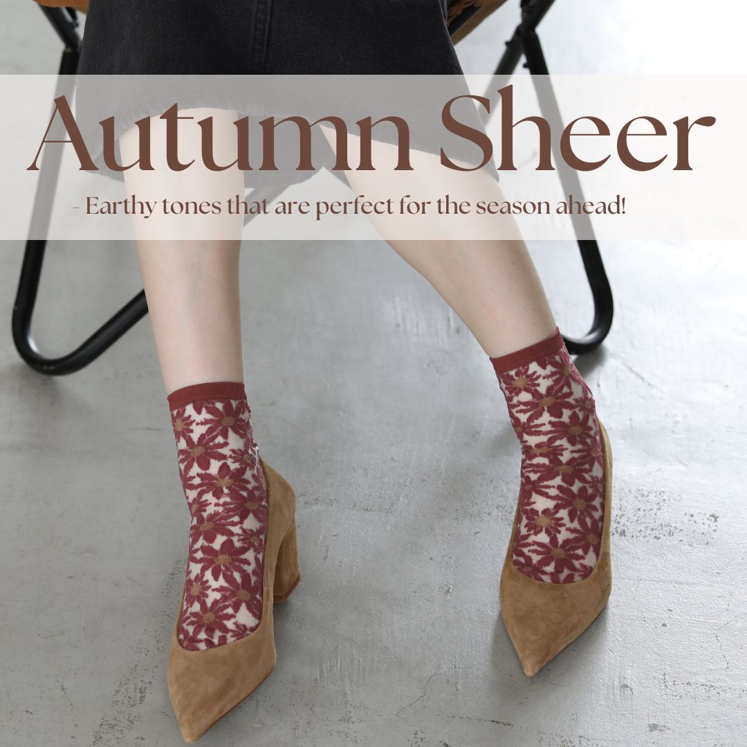 5 Must-Have Sheer Socks to Elevate Your Fall Fashion – Tabio UK