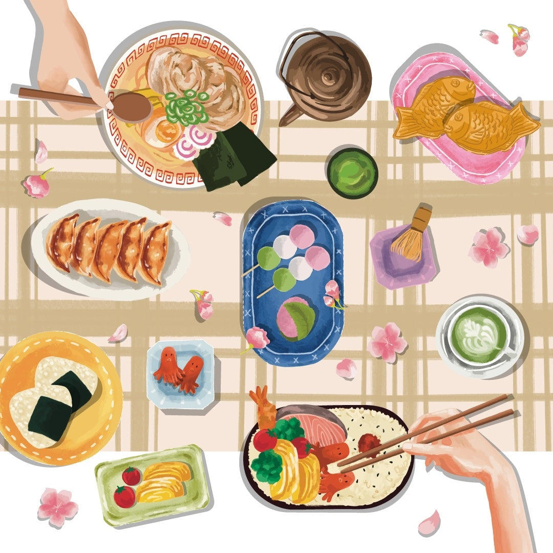 A Taste of Japan: The Japanese Food Print Sock Collection – Tabio UK