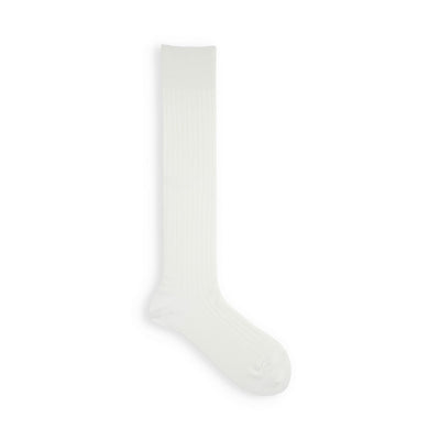 Fine Cotton Ribbed Knee High Socks – Tabio UK